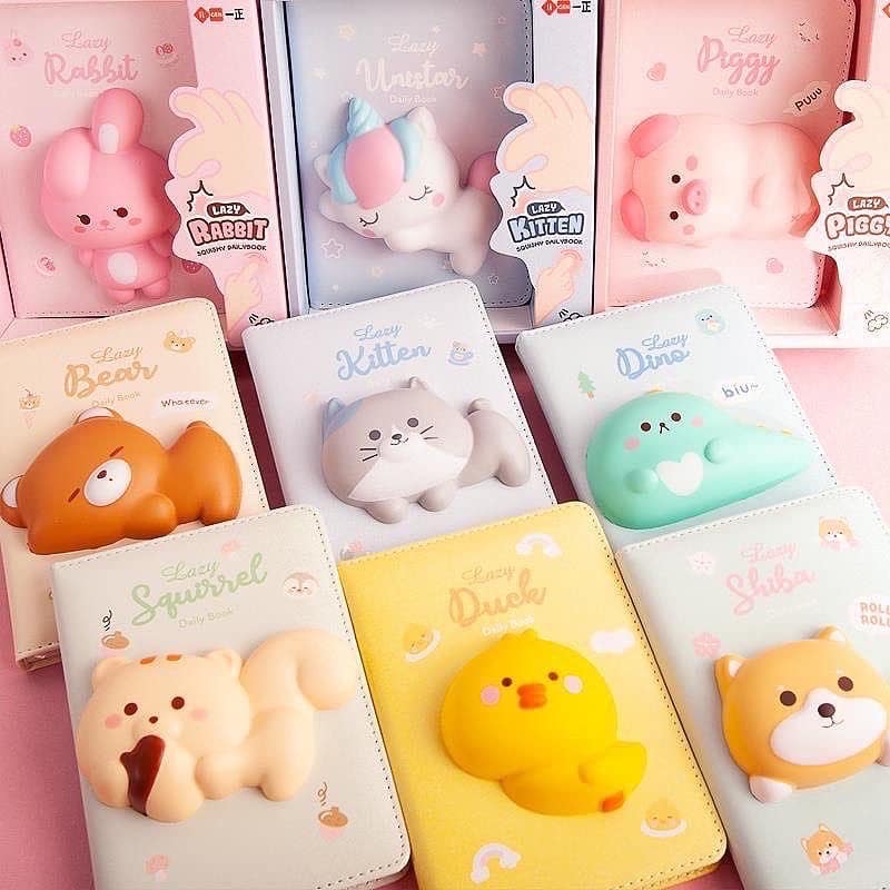 Cute Squishy Notebooks